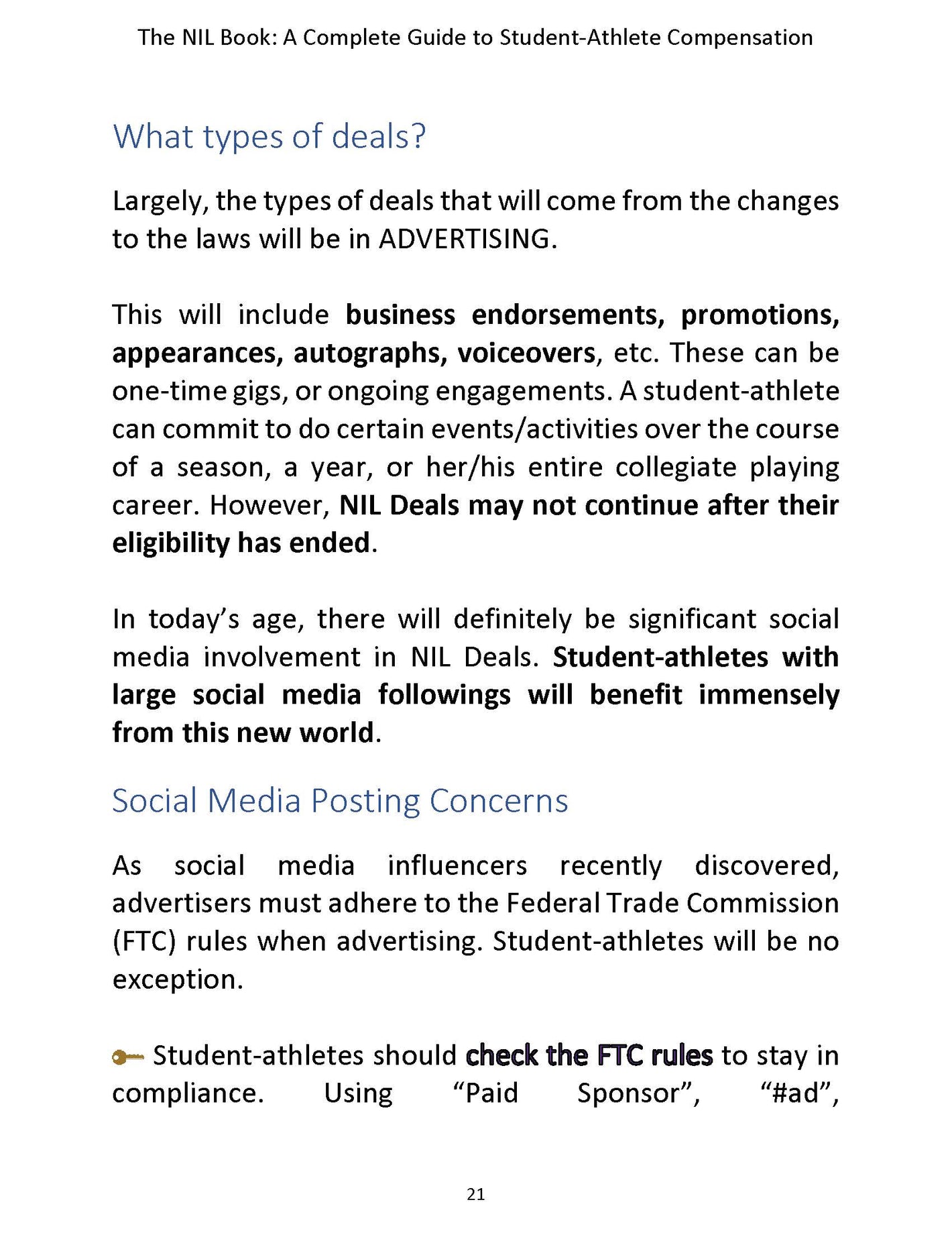 The NIL Book: A Complete Guide to Student-Athlete Compensation